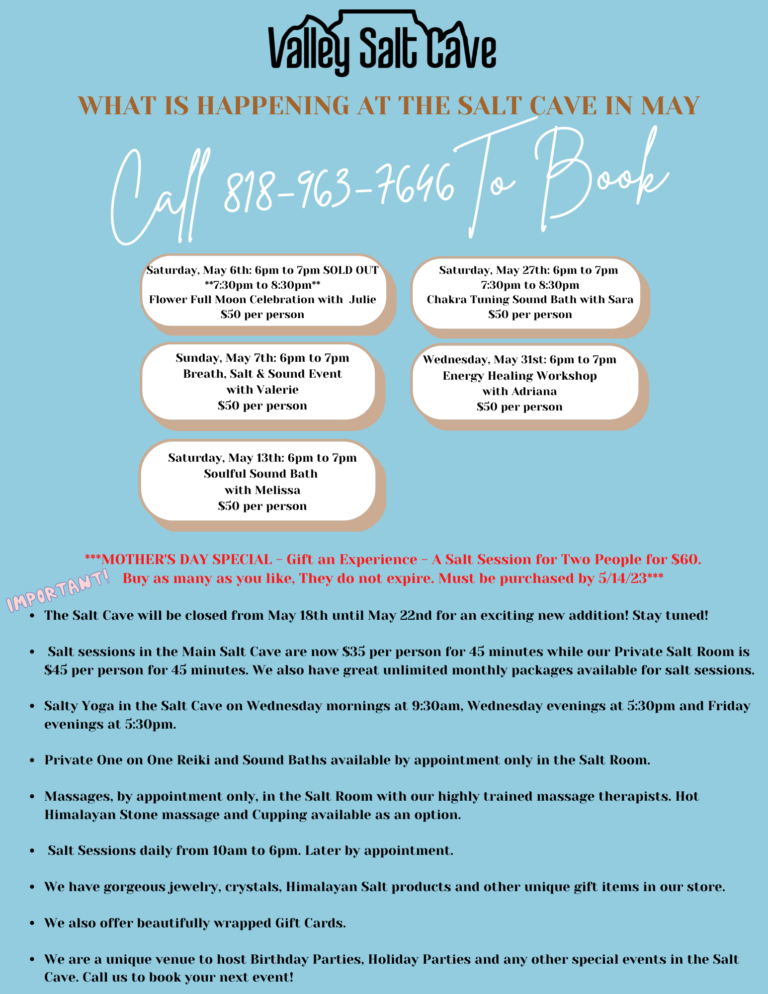 Events – Valley Salt Cave